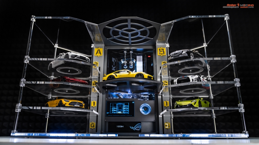 Diorama PC: Automated Storage for Supercars - Nhenhophach's Mods Log