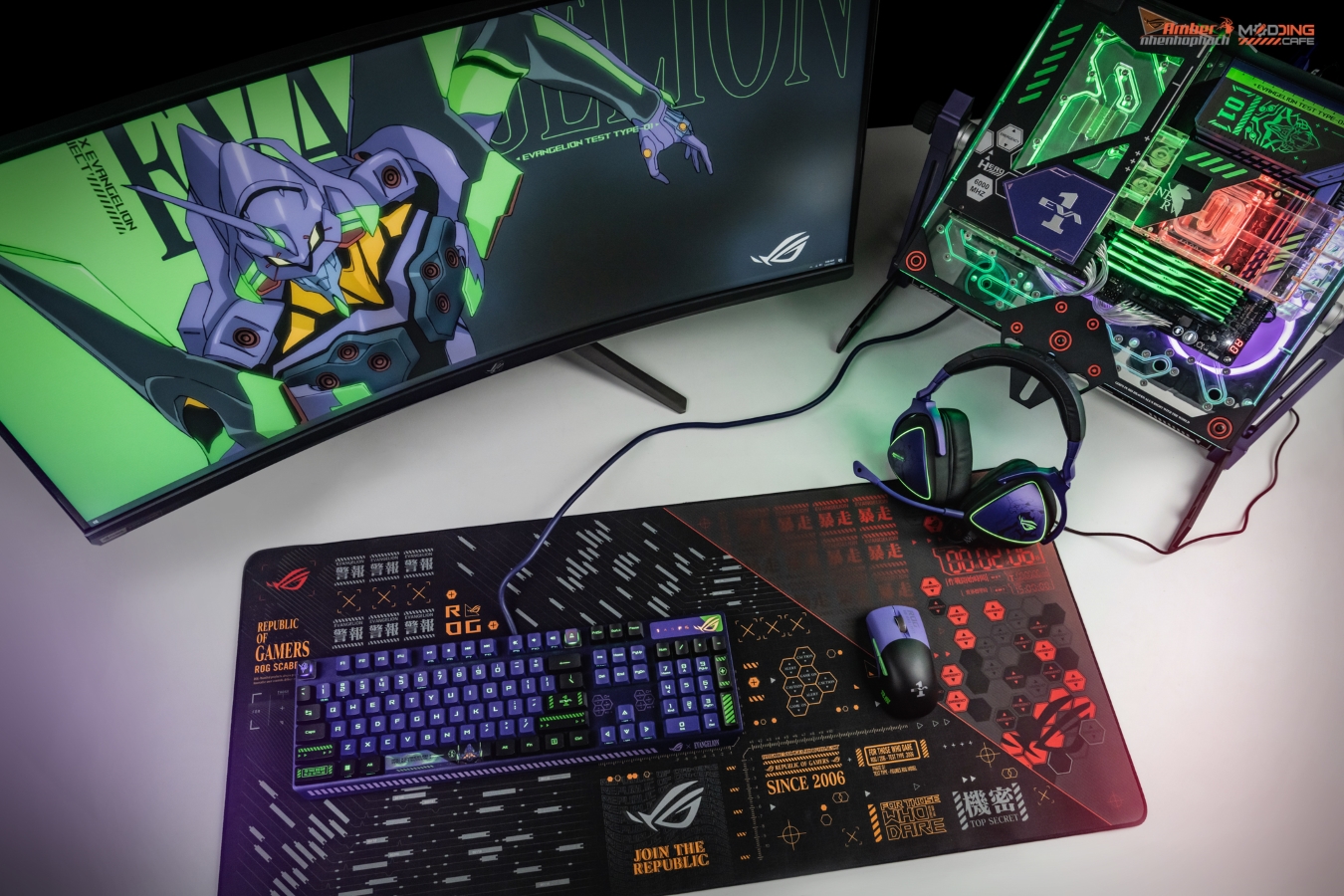 ROG x Evangelion Open Build - Tubeless WC - Nhenhophach's Mods Log